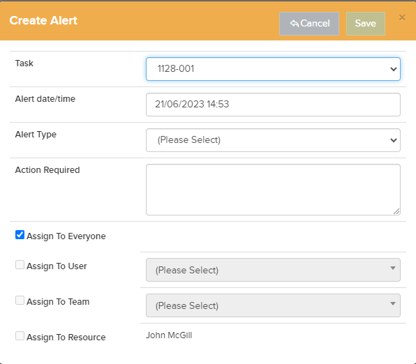 Job Alerts - Trackplan Knowledgebase