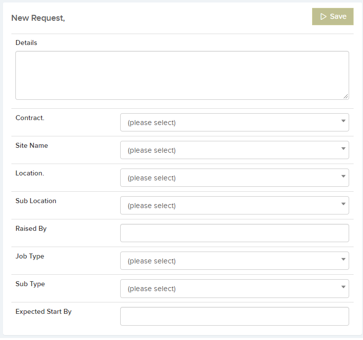 Work Orders as Job Requests - Trackplan Knowledgebase