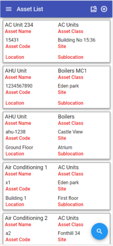 Asset Management in the Apps - Trackplan Knowledgebase