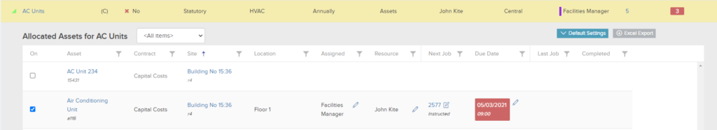 Planned Maintenance Overview - Trackplan Knowledgebase