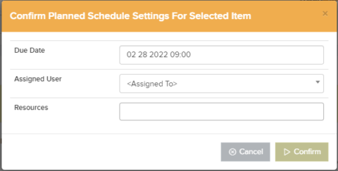 Planned Maintenance Overview - Trackplan Knowledgebase
