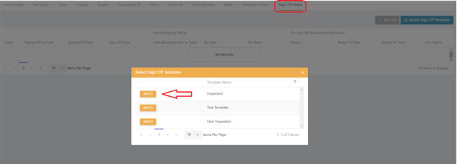 Job Sign Off Workflows - Trackplan Knowledgebase